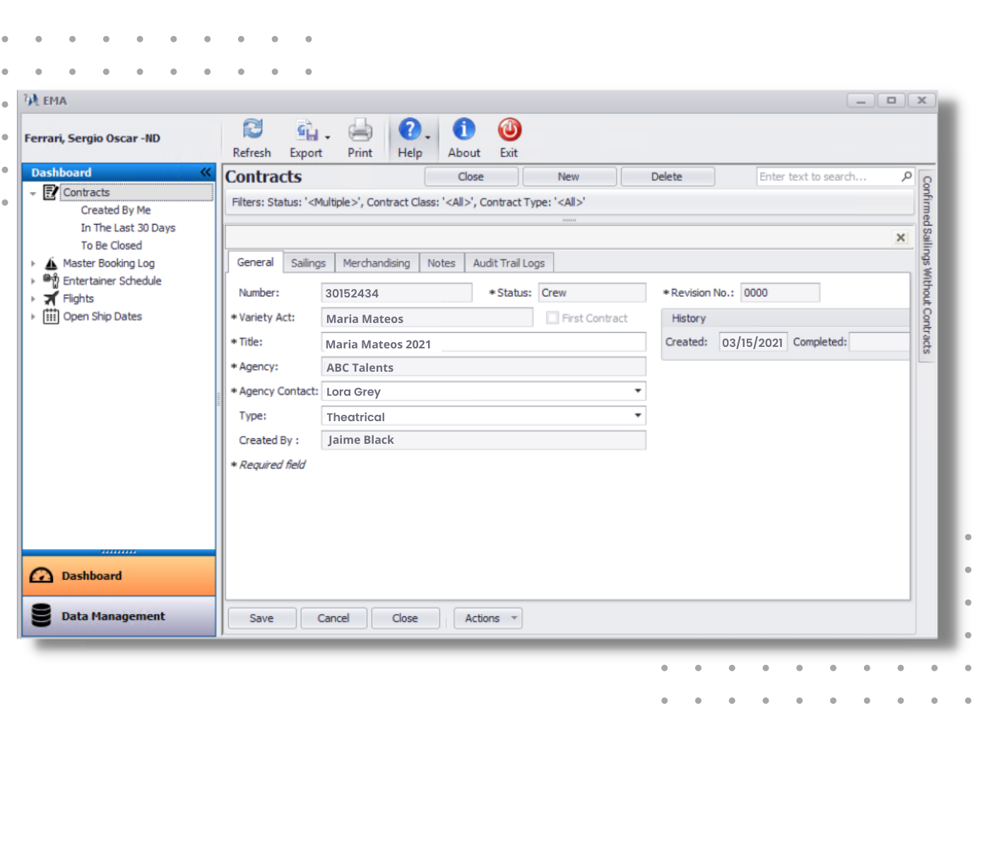 EMA - Entertainment Management Application For Cruise Ships - ITsynch ...